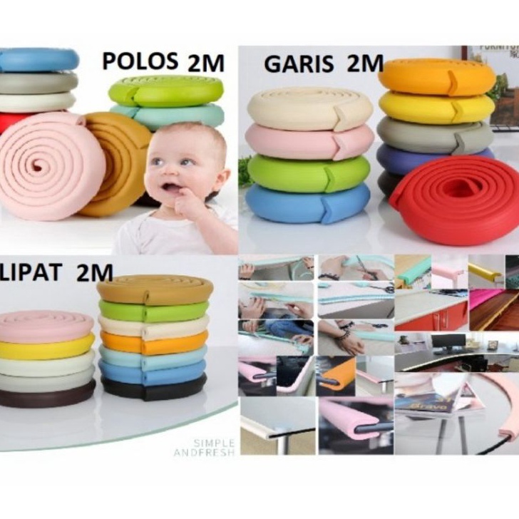 Jual KF7 SPON PELINDUNG PENGAMAN SUDUT SIKU MEJA LEMARI TANGGA ...