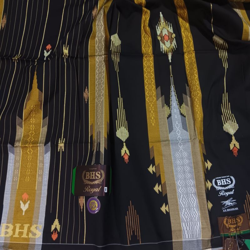 Jual SARUNG BHS ROYAL GOLD R66 SCA 8 HITAM | Shopee Indonesia