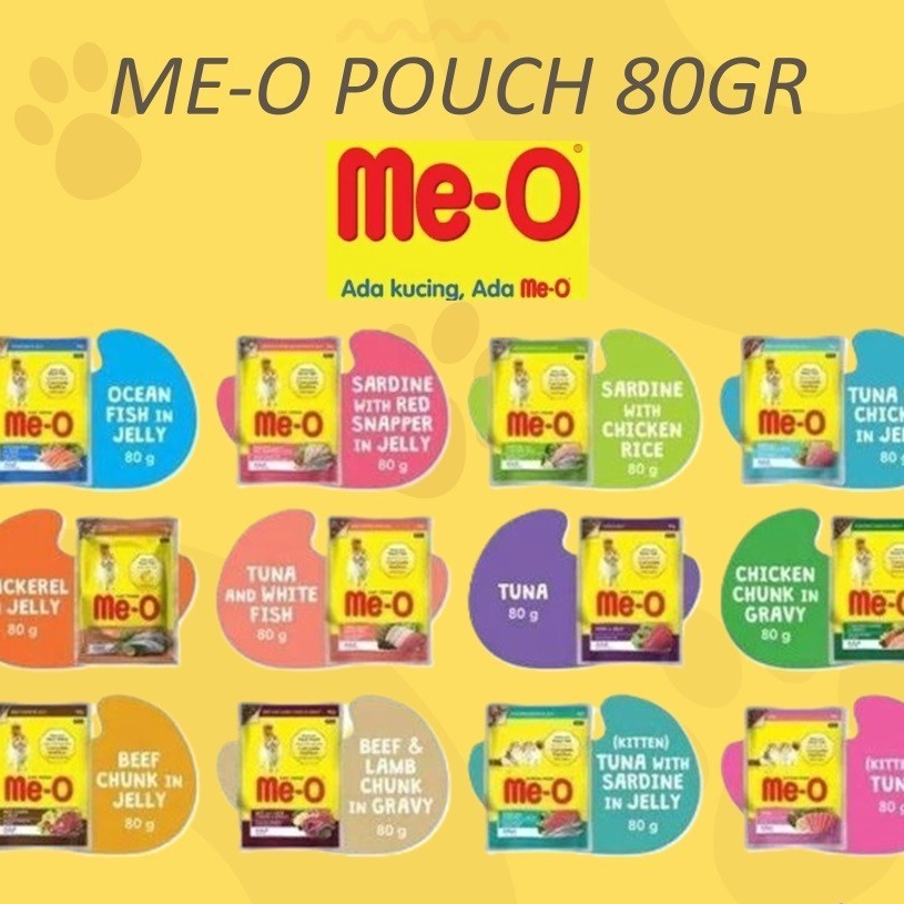 Jual MEO POUCH ALL VARIAN || MAKANAN BASAH KUCING | Shopee Indonesia