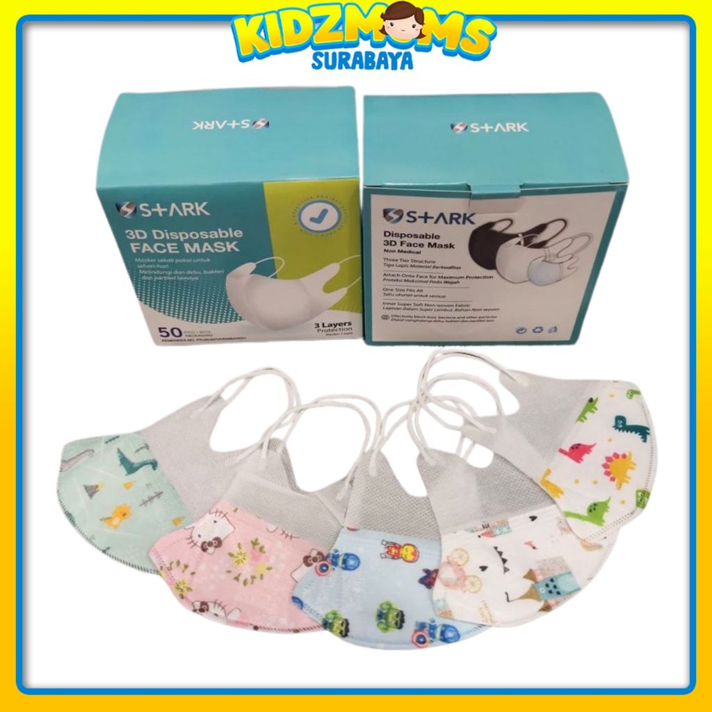 Jual Masker Anak Model Duckbill Import Aneka Motif Isi 50 pcs | Shopee ...