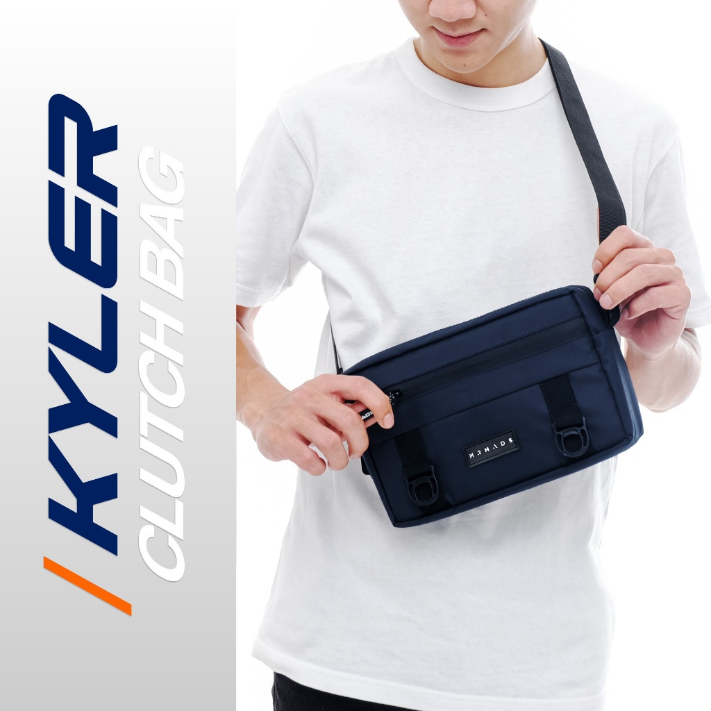 Jual Mr Mads - Kyler Clutch Bag - Tas Selempang Handbag Pria Sling Bag ...