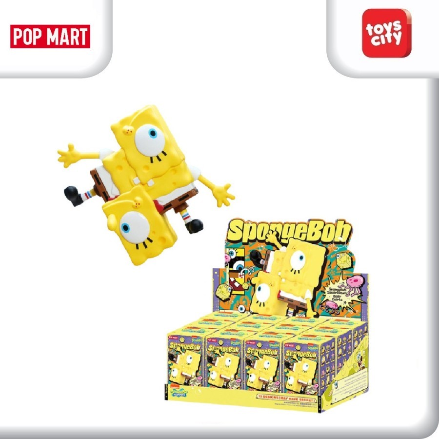 Jual POP MART SpongeBob SquarePants Daily Quirks Series Figures Mainan ...