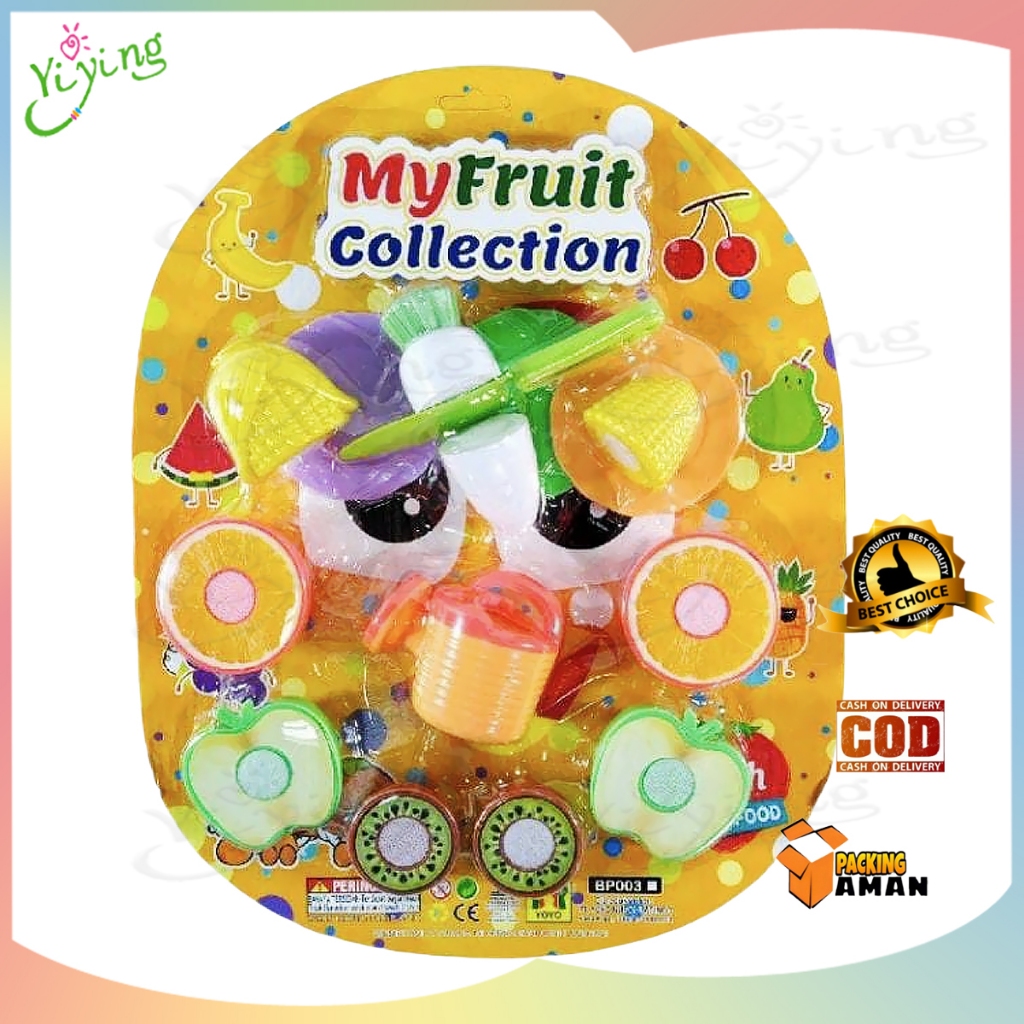 Jual Mainan my Fruit Collection Mainan Potong Buah/Mainan Buah Potong ...