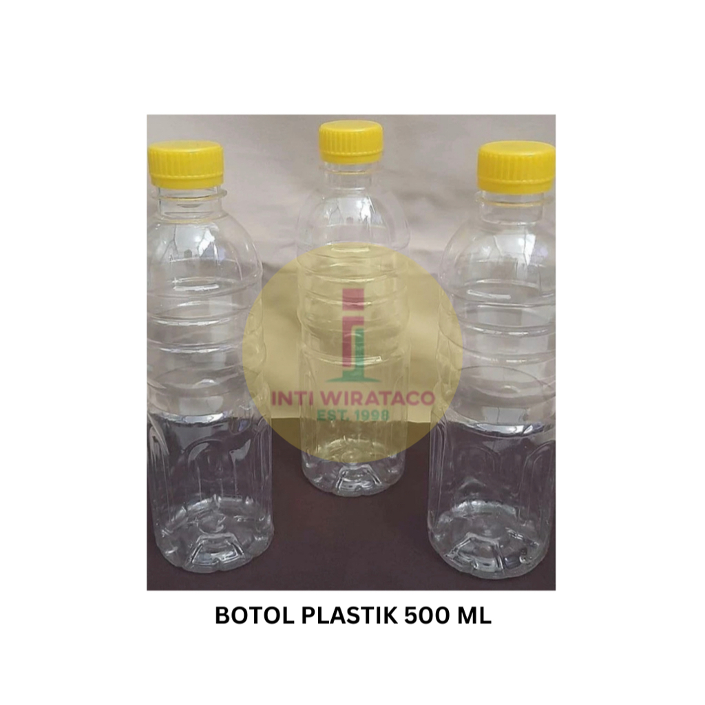 Jual Botol Plastik 500 ml / Botol Jus Minuman | Shopee Indonesia