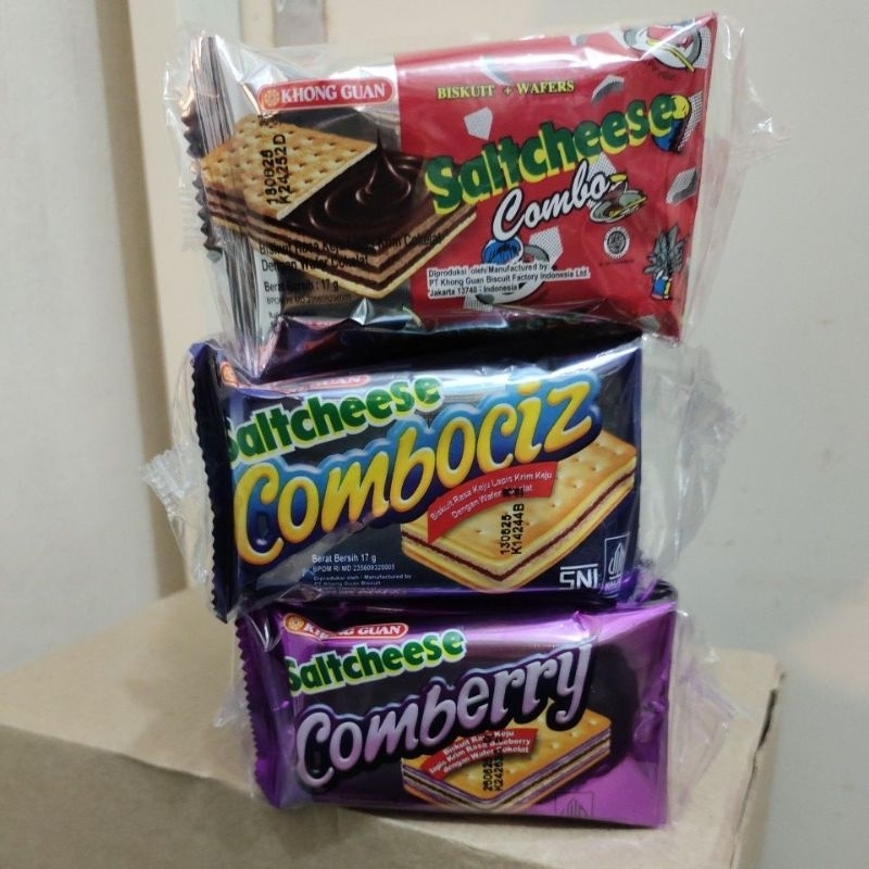 Jual KHONG GUAN SALTCHEESE 1PACK ISI 10 PCS | Shopee Indonesia