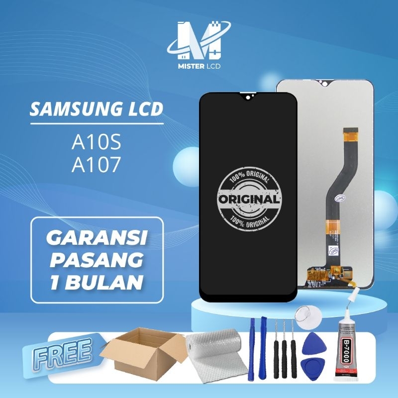 Jual LCD SAMSUNG A10S / A107 FULLSET ORIGINAL FREE LEM + OPENING SET ...
