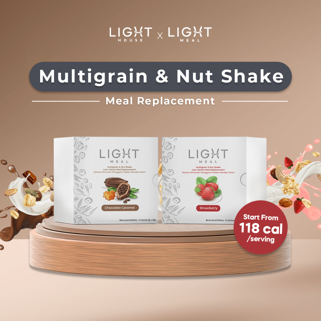 Jual MULTIGRAIN & NUT SHAKE | MEAL REPLACEMENT DIET CEREAL PENGGANTI ...