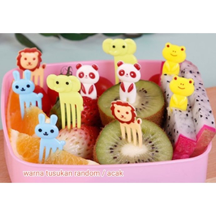 Jual Garpu Buah Mini | Garpu Bekal Food Picks | Garpu Tusukan Bento ...