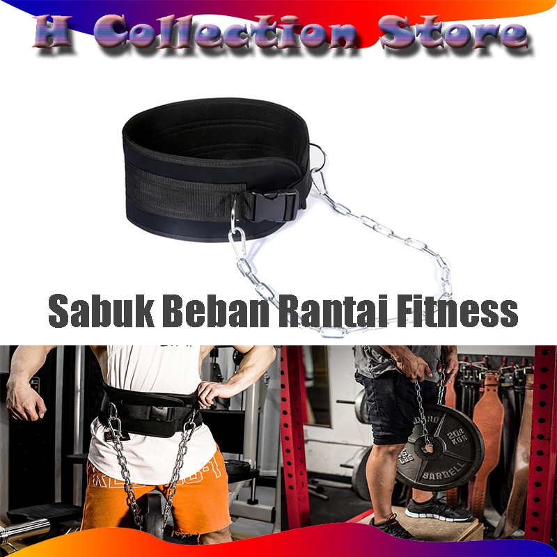 Jual Premium Dip Belt | Pull Up Belt | Gym & Fitness | Sabuk Pull Up ...