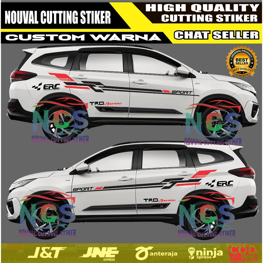Jual Stiker Lis Body Mobil Terbaru Cutting Stiker Variasi Body Samping ...