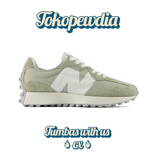 Jual New Balance 327 Olive White (U327LM) | Shopee Indonesia