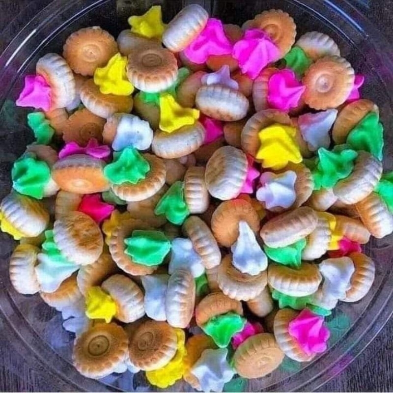 Jual CEMILAN BISKUIT STAR GEM BUNGA/BISKUIT DENGAN CREAM GULA/ CEMILAN ...