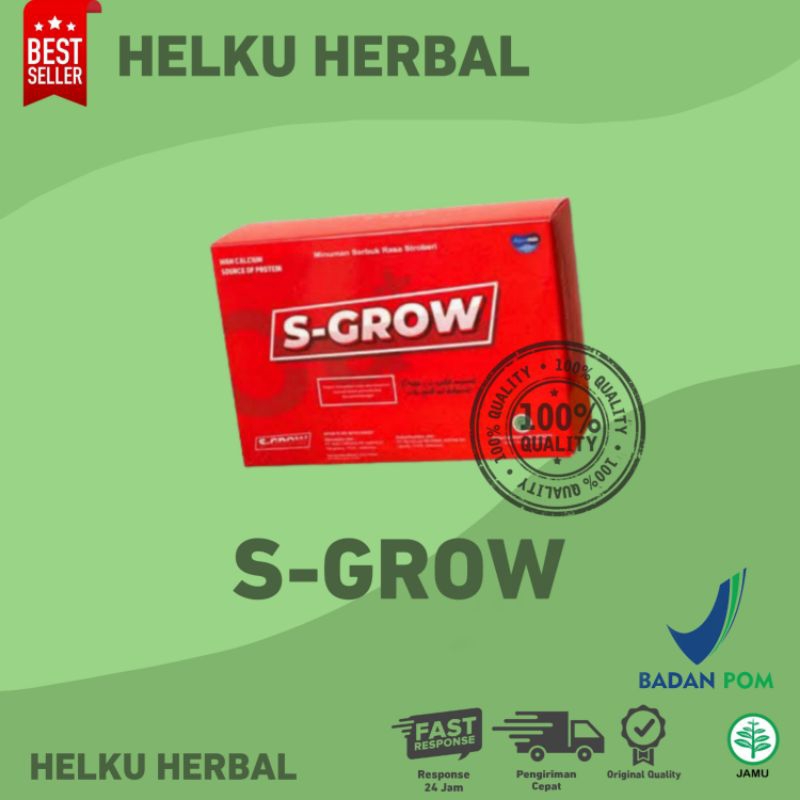 Jual S-GROW SUSU DENGAN KALSIUM TINGGI, MEMBANTU PROSES PERTUMBUHAN ...