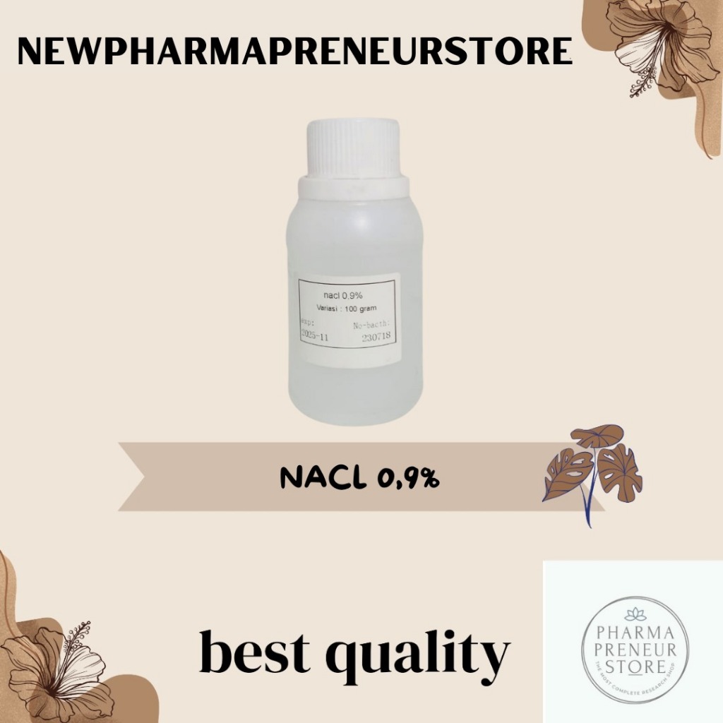 Jual NACL 0,9 % / NATRIUM CHLORIDE BEST QUALITY 100 ML | Shopee Indonesia