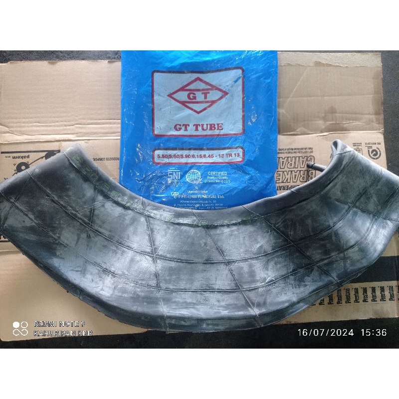 Jual Ban Dalam Mobil/Truk GT Gajah Tunggal Original 100%, 500-12 R12 ...