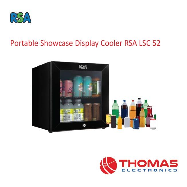 Jual Portable Showcase Display Cooler RSA LSC52 LSC 52 Kulkas Portabel ...