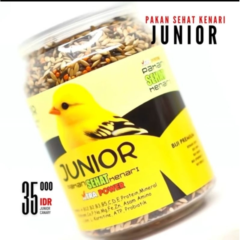 Jual PAKAN KENARI JUNIOR CAROLL JUNIOR PAKAN PAUD KENARI CEPAT GACOR ...