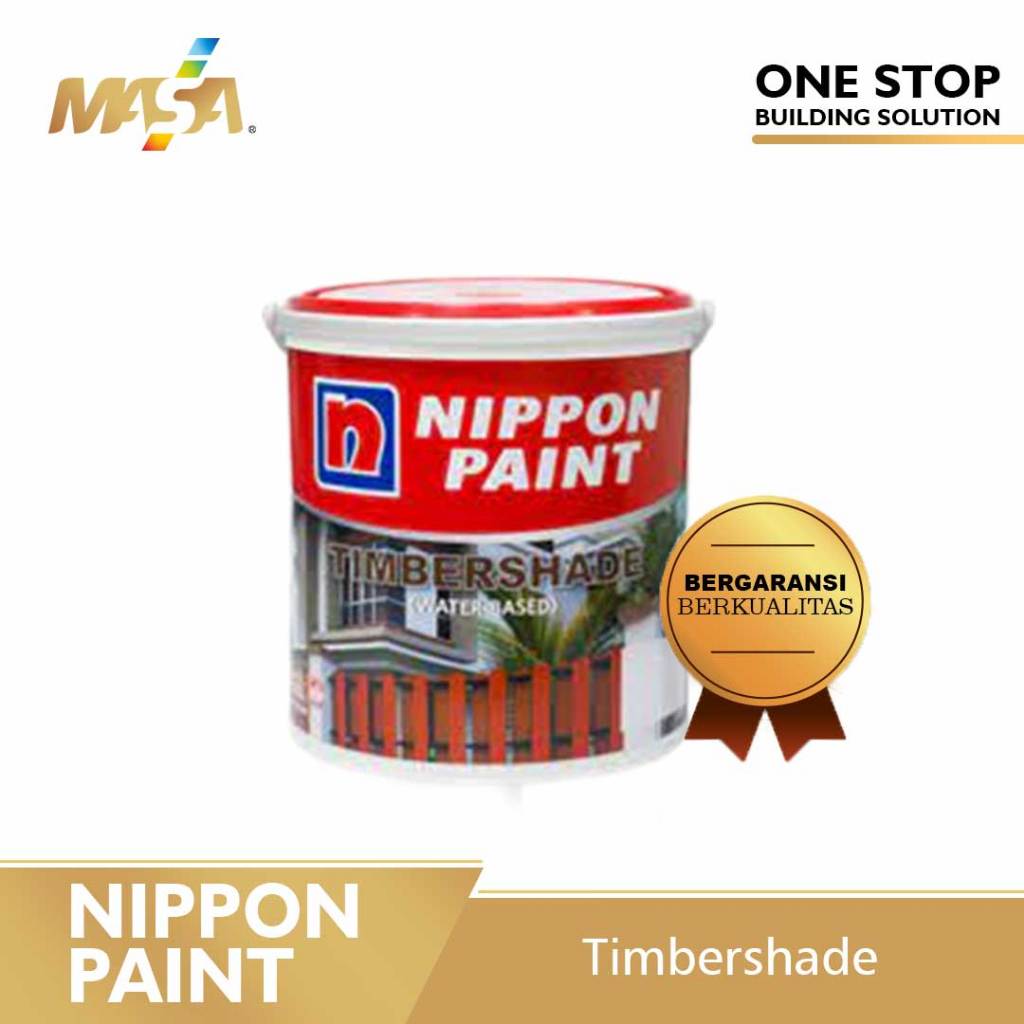 Jual CAT VARNISH KAYU NIPPON PAINT TIMBERSHADE | Shopee Indonesia