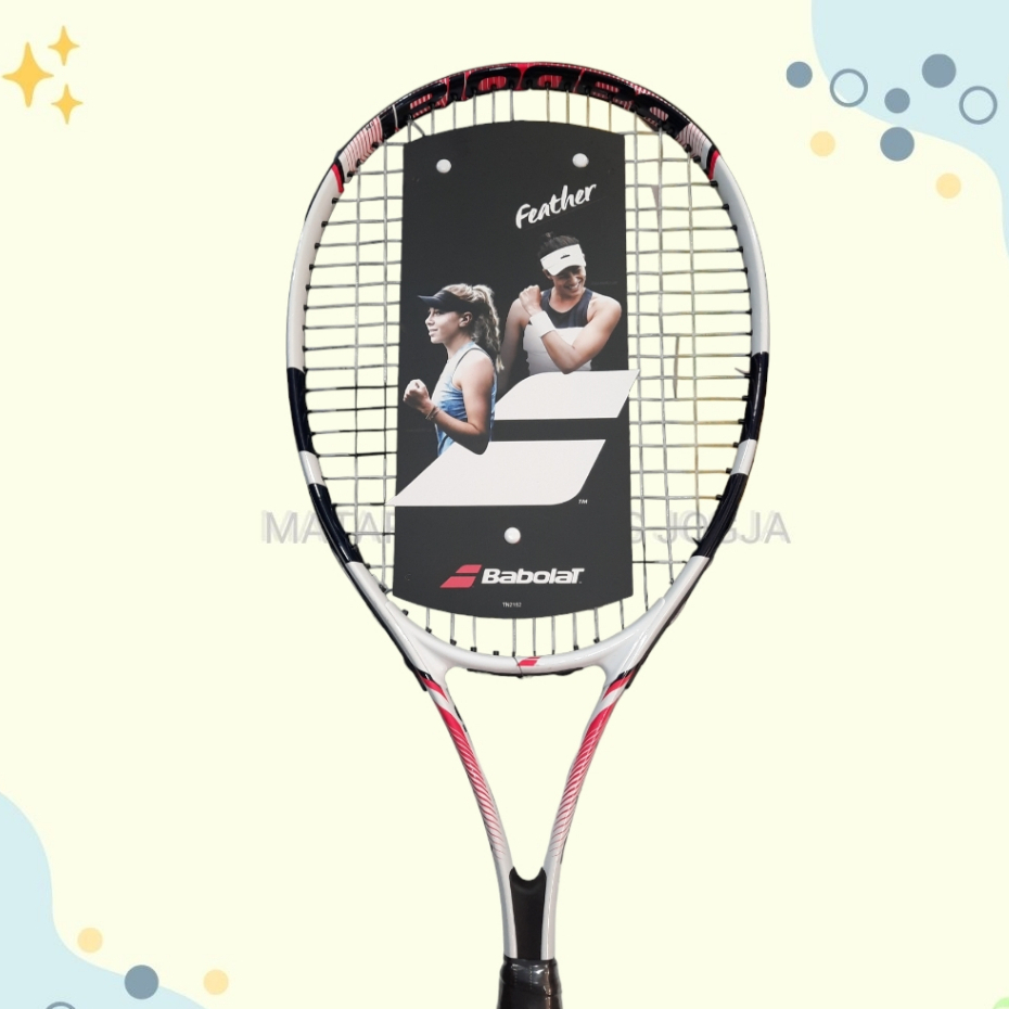 Jual Raket Tenis Tennis Lapangan BABOLAT FEATHER Original | Shopee ...