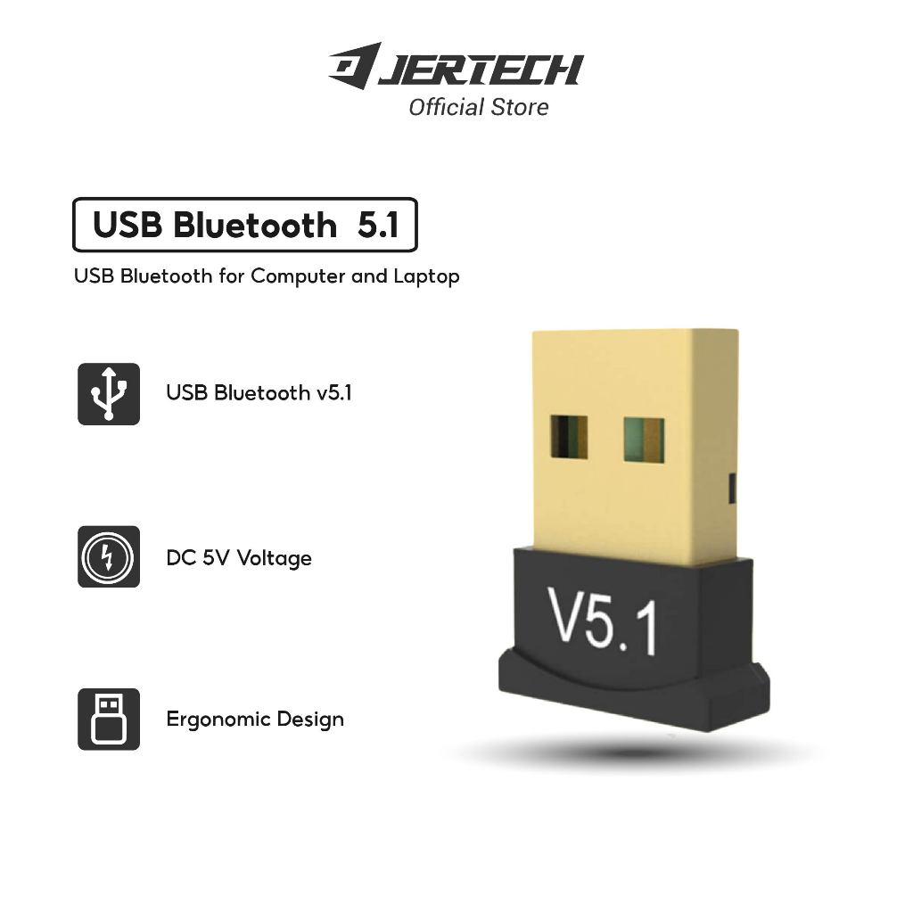 Jual USB Dongle Bluetooth Adaptor 5.1 (Tidak Bisa HP) Hanya Untuk PC ...