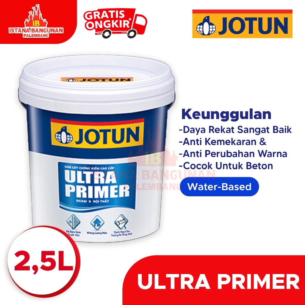 Jual CAT DASAR JOTUN ULTRA PRIMER - 2,5 LITER | Shopee Indonesia