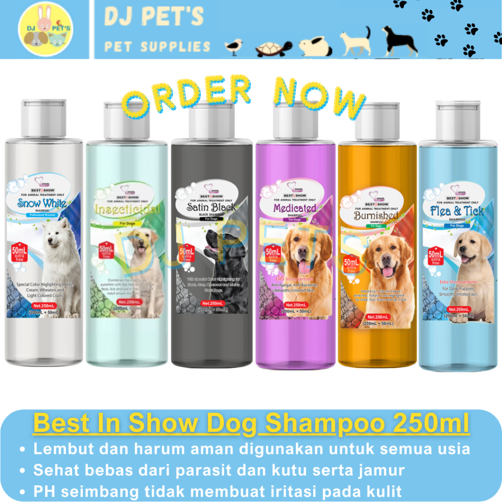Jual Shampoo anjing Best In Show 250 ml all variant | Shopee Indonesia