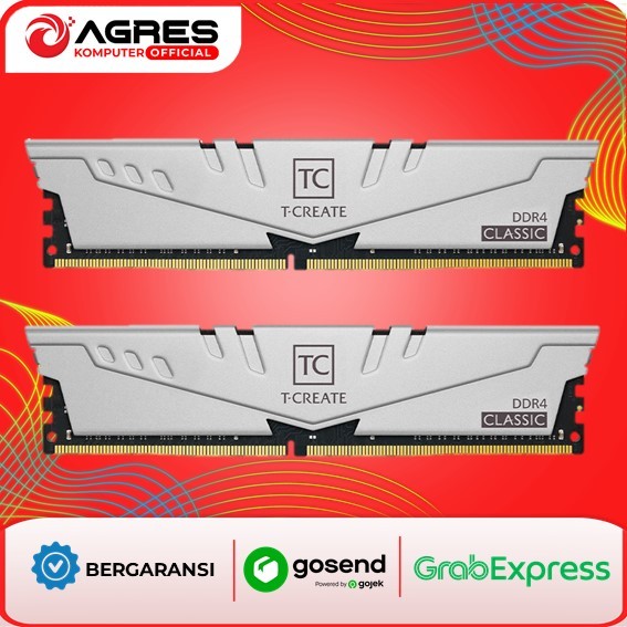 Jual TEAM T-CREATE CLASSIC RAM LONGDIMM DDR4 32GB (16GBX2) 3200MHZ ...