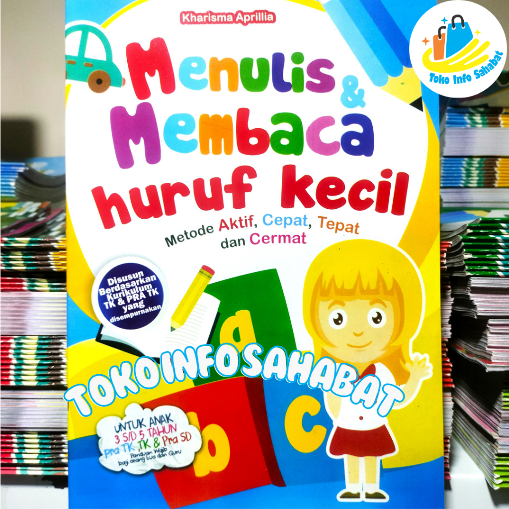 Jual Buku Anak - Cara Cepat Belajar Menulis dan Membaca Huruf Kecil ...