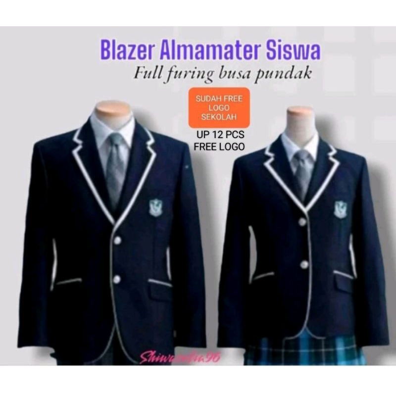 Jual Jas Almamater OSIS | Jas Almamater Sekolah | Jas Santri | blazer full furing | Jas ...