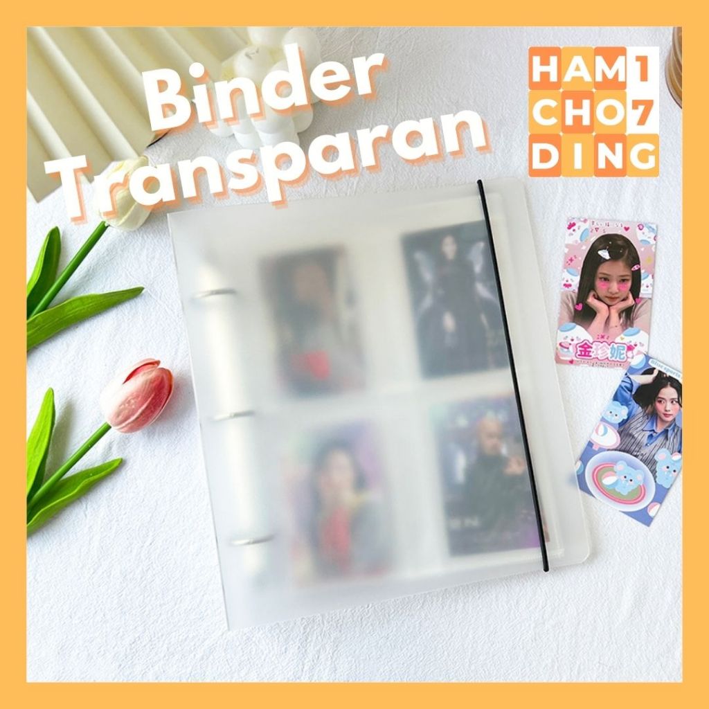 Jual Binder Transparan PP Matte A4/A5/A6 Ring 3/4/6 | Shopee Indonesia