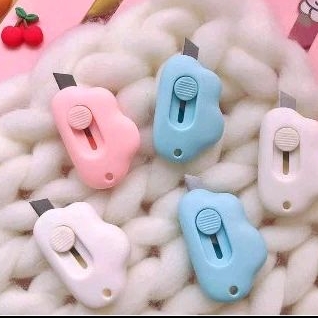 Jual Cutter Mini Viral & Lucu Pisau Cutter Kecil Papper Cut | Shopee ...