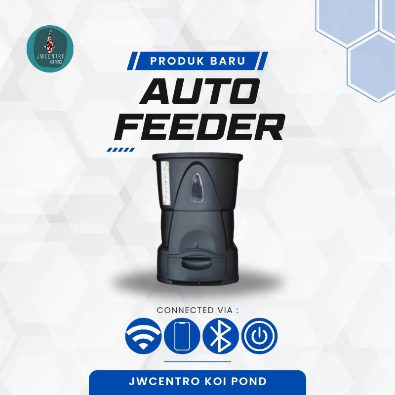 Jual auto feeder koi pakan otomatis kolam koi kapasitas 6-7 kg | Shopee ...