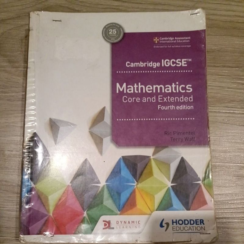 Jual Cambridge IGCSE Mathematics Core and Extended Fourth Edition | Shopee Indonesia