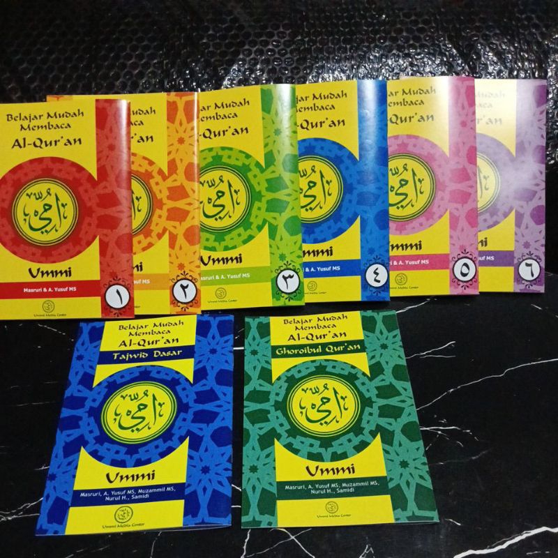 Jual Buku Metode Ummi Jilid 1 Sampai 6 Tajwid Dasar Ghoroibul
