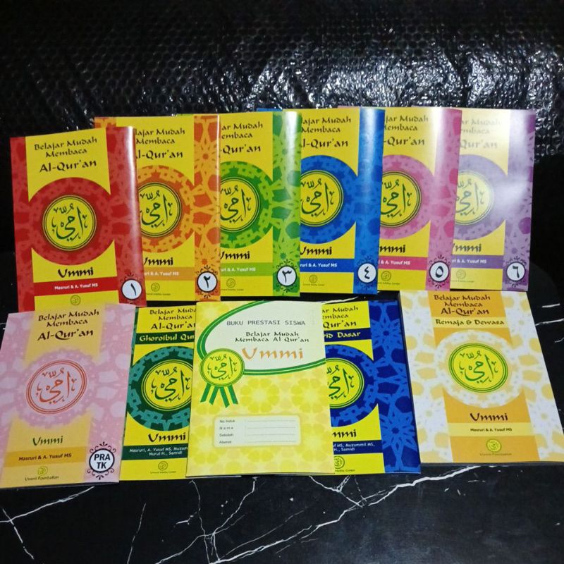 Jual Buku Metode Ummi Jilid 1 Sampai 6 + Pra Tk + Prestasi + Ghoroibul ...