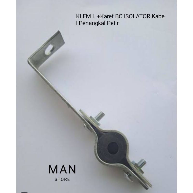 Jual KLEM L BC ISOLATOR KABEL PENANGKAL PETIR | Shopee Indonesia