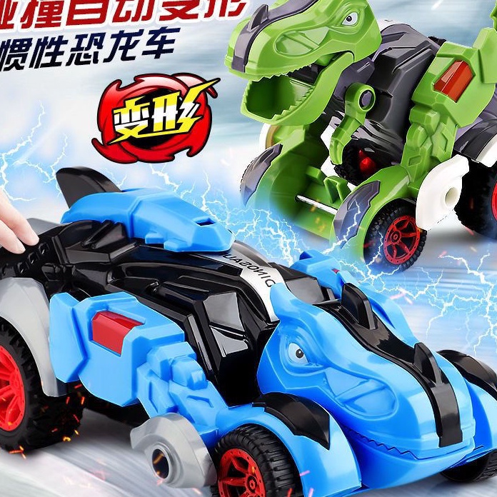 Jual KI3 MAINAN Mobil Dinosaurus Transformasi Mobil Jadi DINO Mainan ...