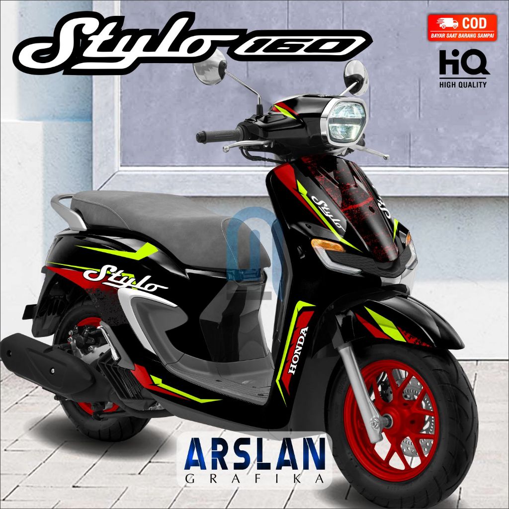 Jual Decal Stylo 160 FullBody Stiker Stylo 160 Full Body Striping ...