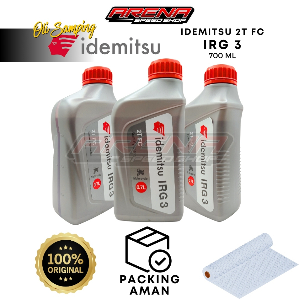 Jual IDEMITSU IRG3 Oli Samping 2T FC 700 ml Semi-Synthetic 0,7L Asli ...