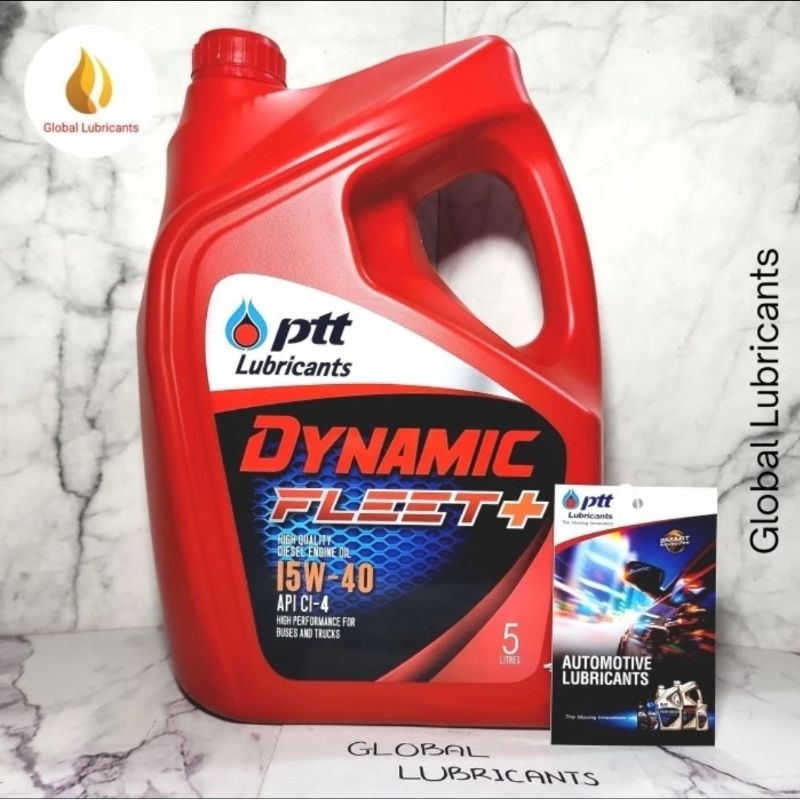 Jual PTT Dynamic FLEET + 15W-40 15W40 5 Liter (Oli Mesin Diesel/ Solar/ Delvac/ Rimula) | Shopee ...