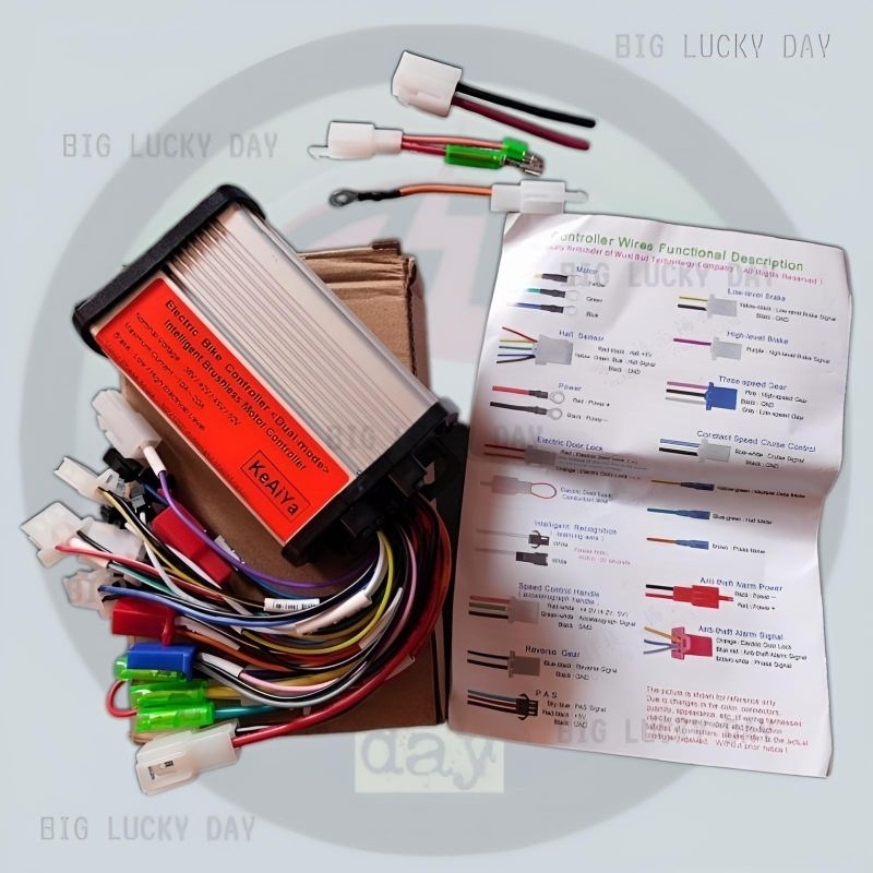 Jual CONTROLLER SEPEDA LISTRIK 36V / 48V 350W UNIVERSAL MERK KEAIYA ...