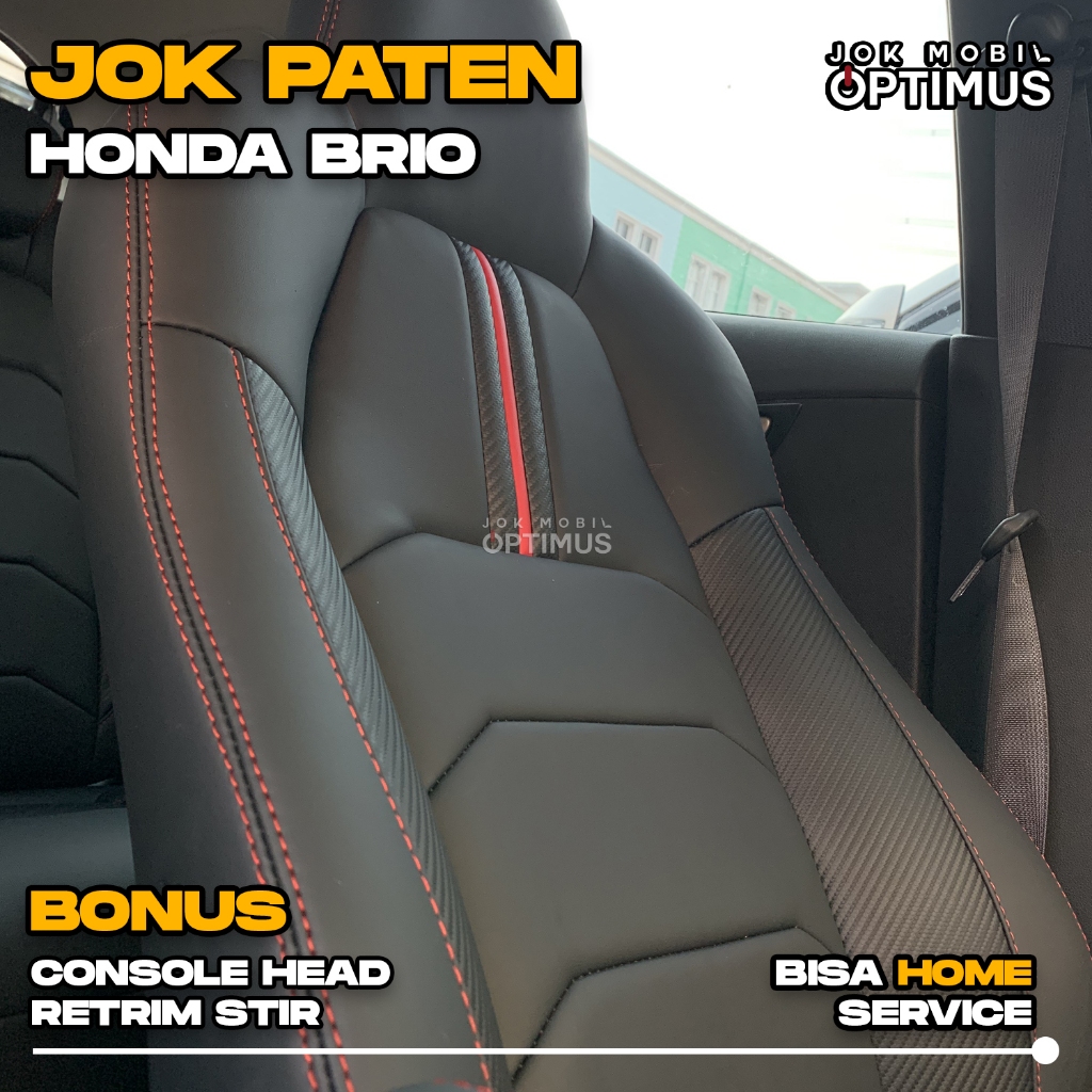 Jual Jok Paten Mobil Honda Brio Bahan Kulit Napa Prime Termurah ...