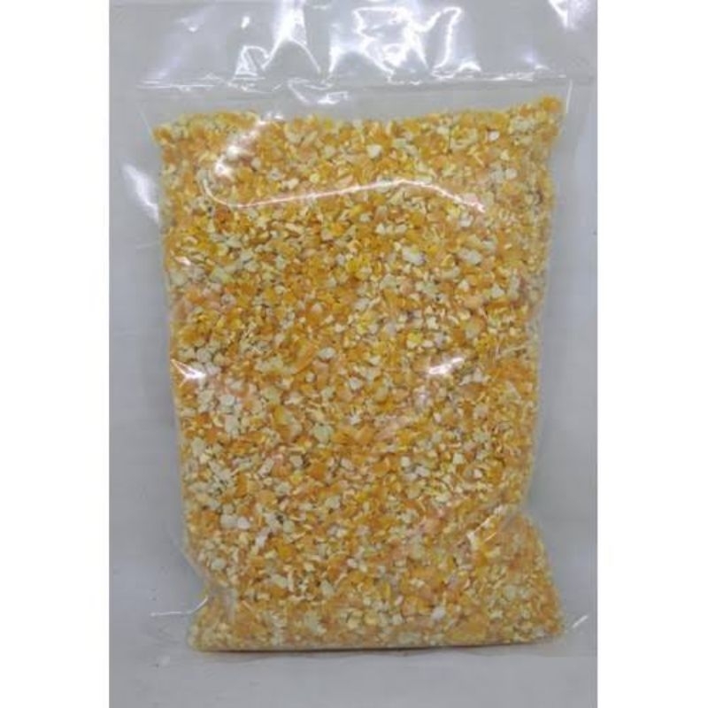 Jual JAGUNG PECAH SUPER KEMASAN 500 GR - 1 KG JAGUNG GILING PAKAN ...