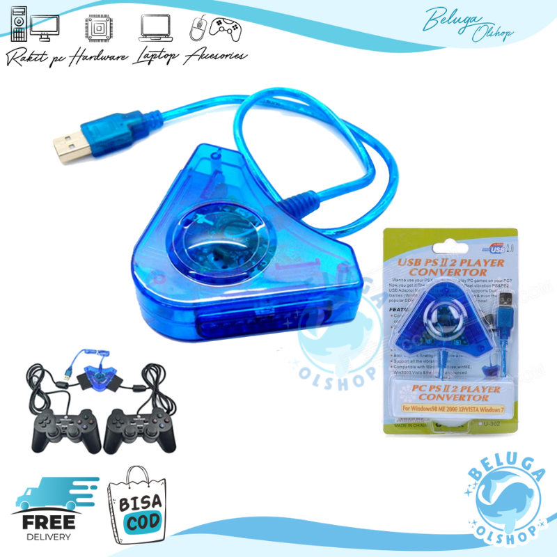 Jual CONVERTER STICK PS2 TO USB PLAYSTATION | Shopee Indonesia