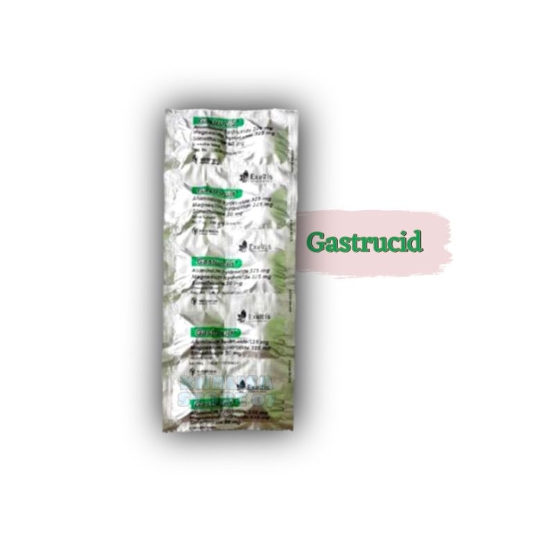 Jual Gastrucid Per Lembar Isi 10 Tablet / Gastrucid | Shopee Indonesia
