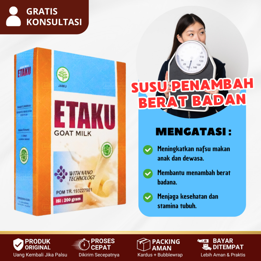 Jual Susu Penggemuk Badan, Susu Penambah Berat Badan Anak Dan Dewasa ...