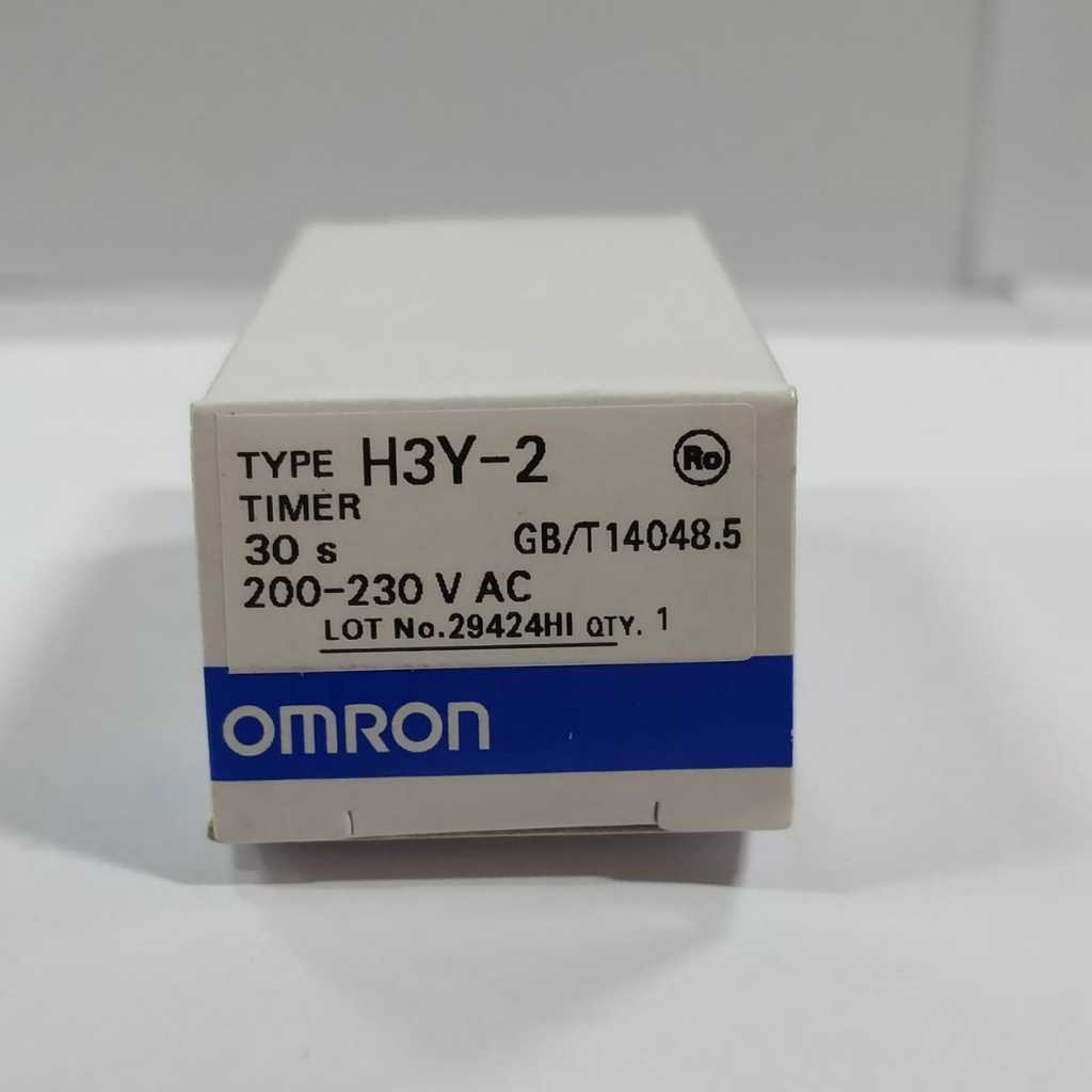 Jual TIMER H3Y-2 AC200-230 30S OMRON | Shopee Indonesia