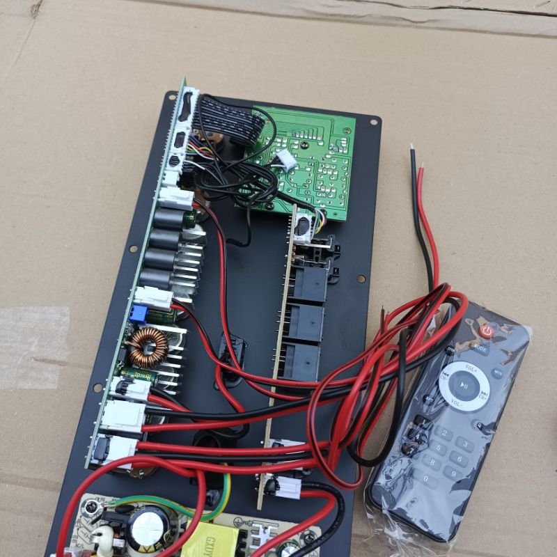 Jual Siap Pakai Kit Power Ampli Spiker Aktif Cas Ulang Subwoofer ...