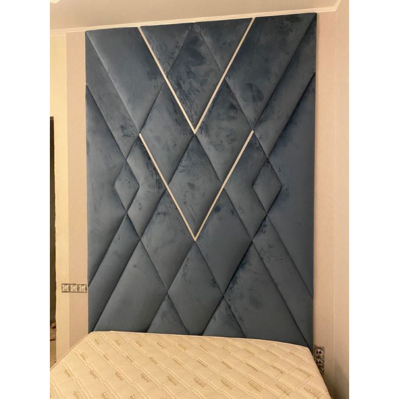 Jual Headboard Wall Panel/ Wallpaper 3D Foam Full Dinding Model wajik ...