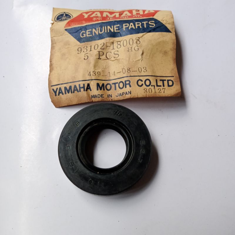 Jual oil sil seal YAMAHA DT125 MX175 RD125 93102-18008 original ars ...